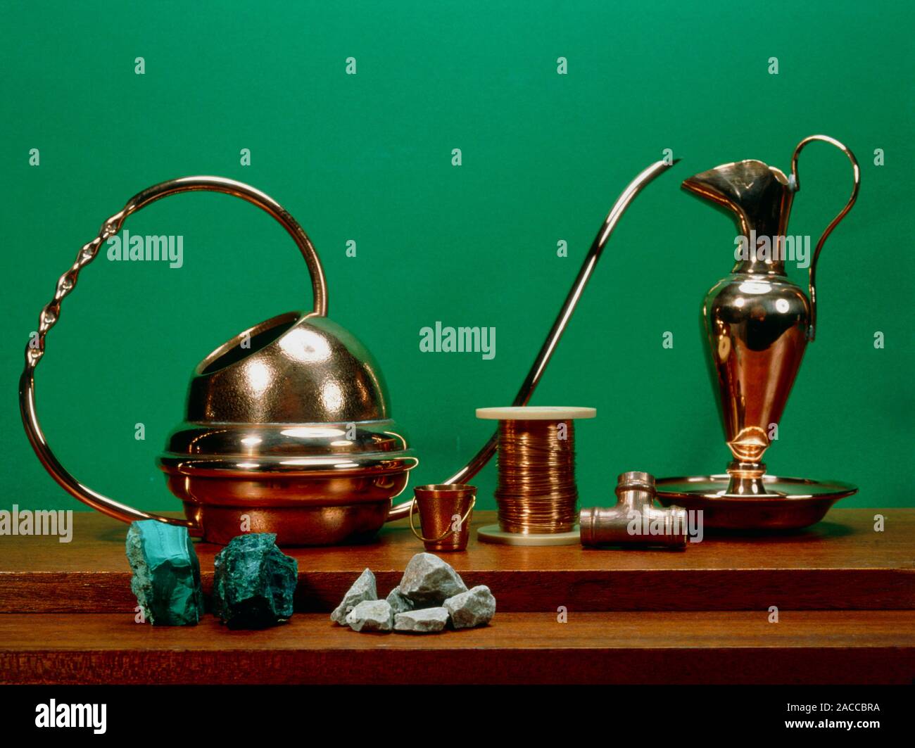 Copper objects & ores. Copper (Cu) is a transition metal. It is ...