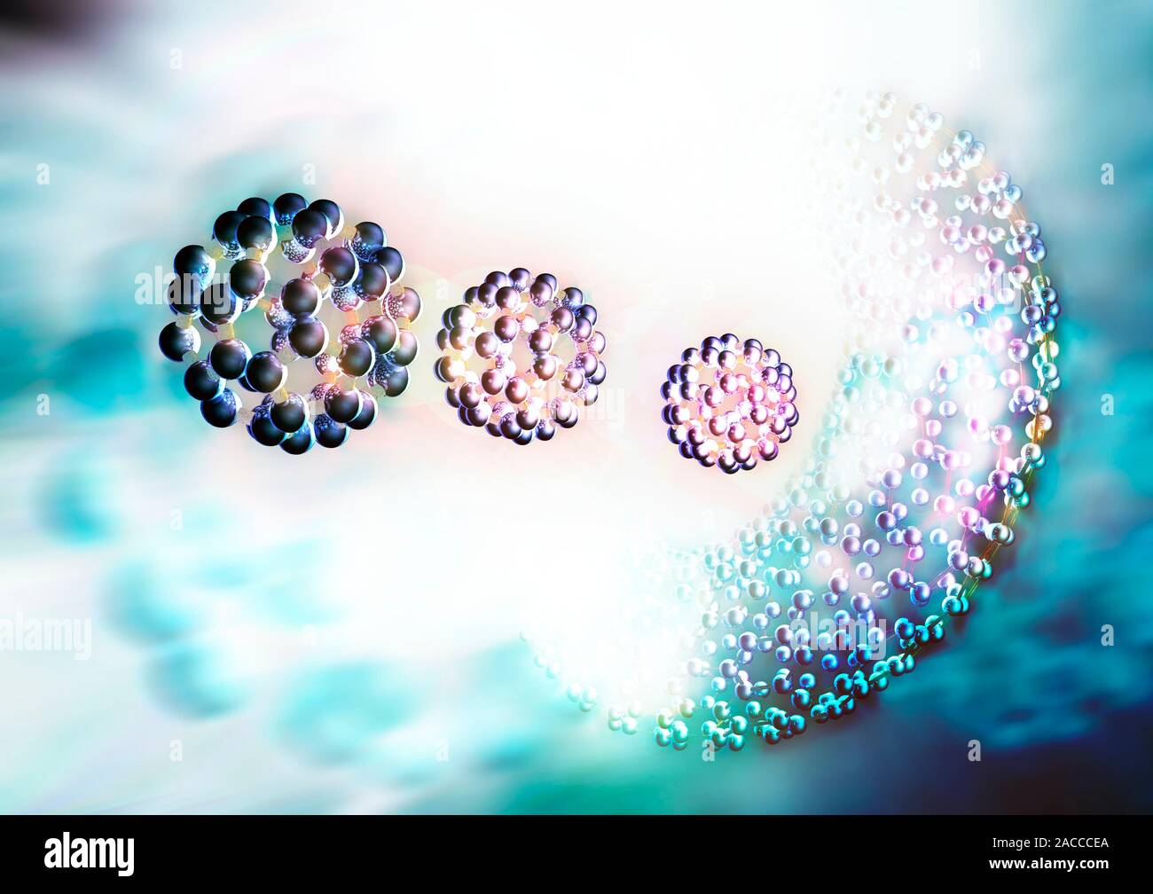 Fullerene molecules. Fullerenes are structural types (allotropes) of ...