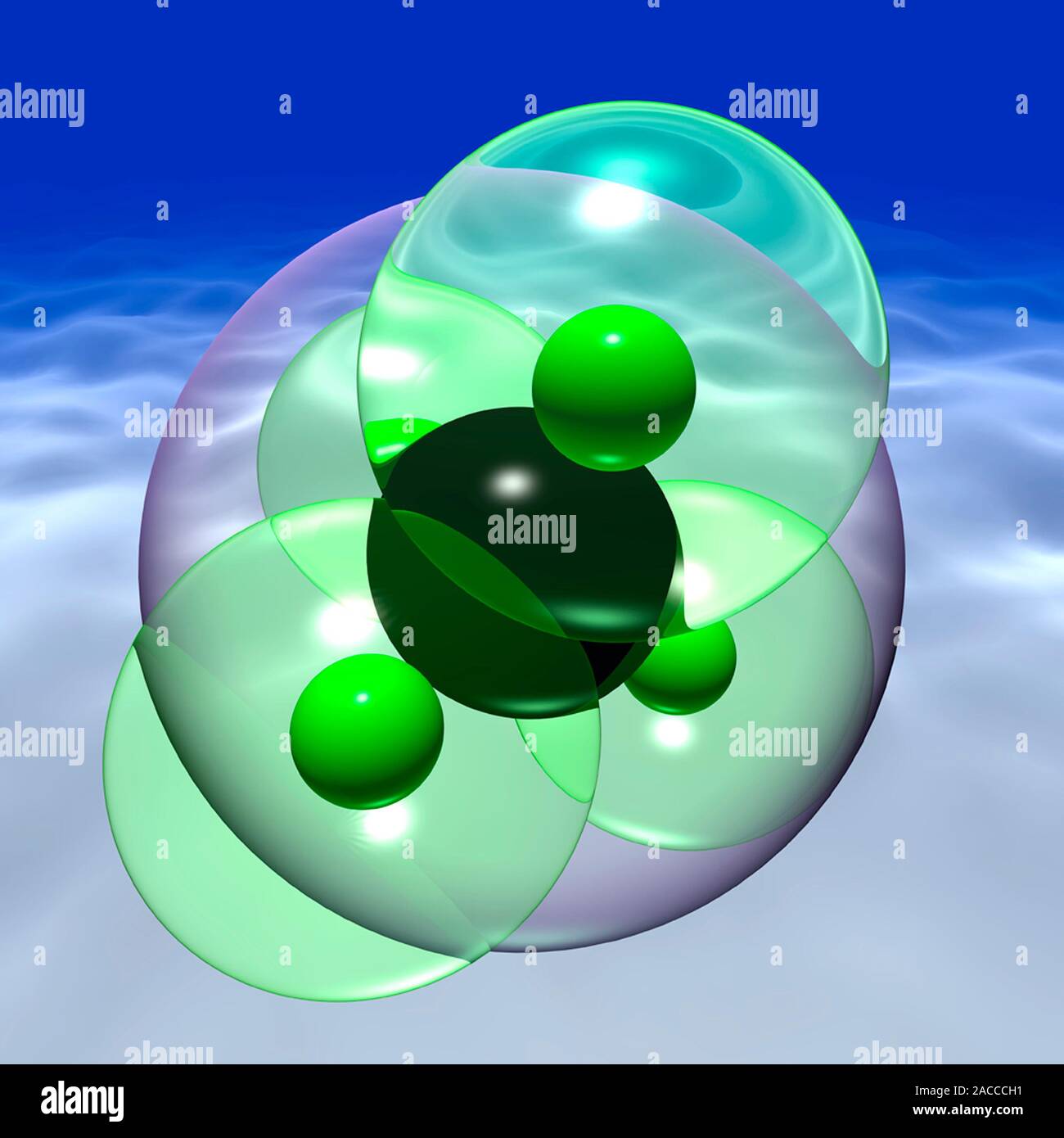 This image may not be used in educational posters Methane molecule ...