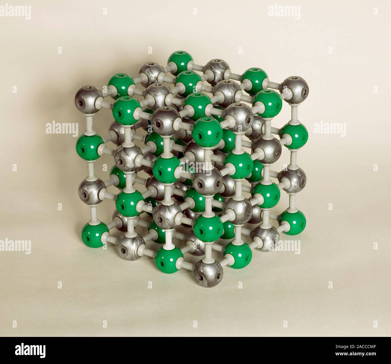 Sodium Chloride Molecule Model