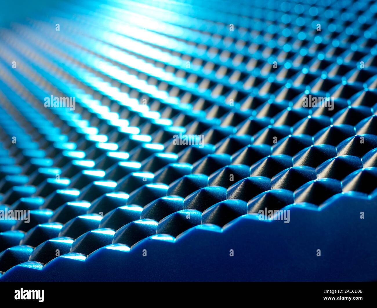 Anechoic tile. These polyurethane tiles were developed as an acoustic ...