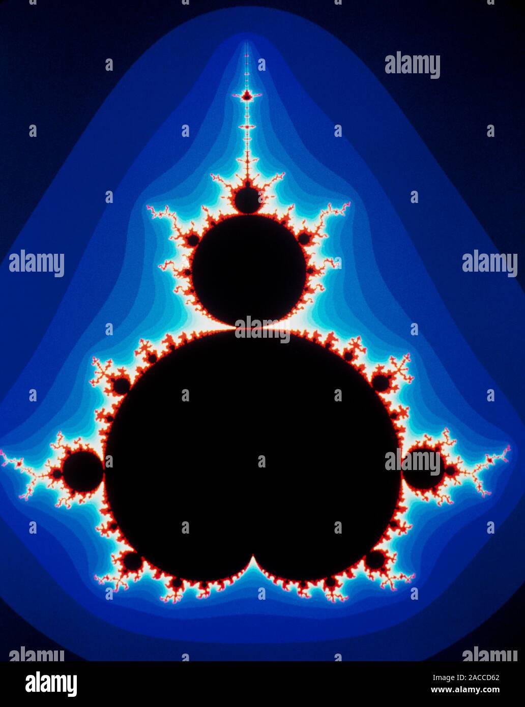 Fractal geometry: computer graphics representation of the Mandelbrot ...