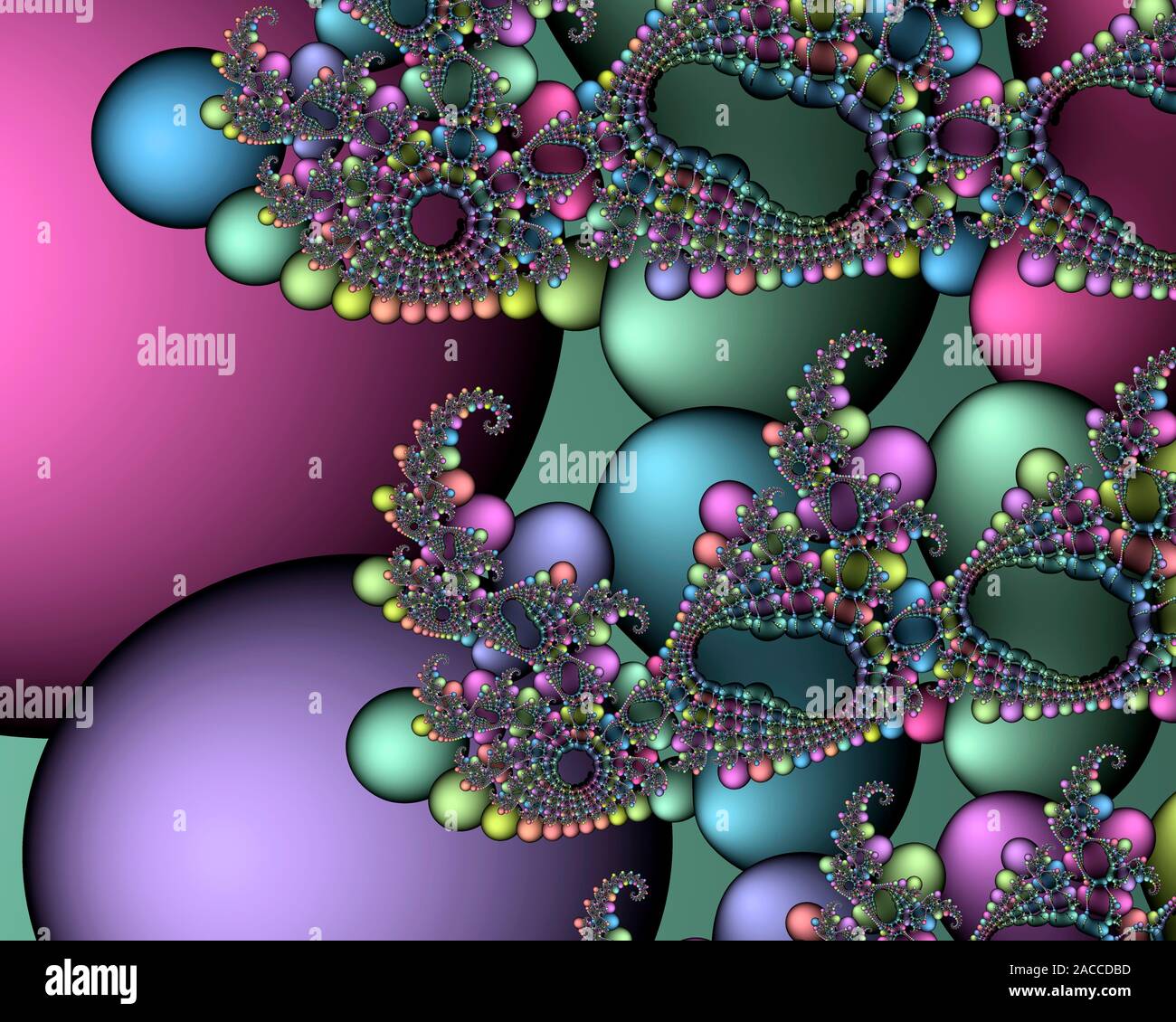 Julia fractal. Computer-generated fractal derived from the Julia Set. Fractals are patterns that ...