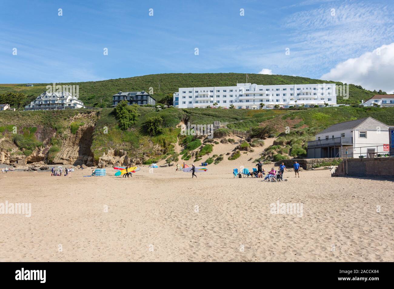 Surfing surfers saunton sands beach hotel sand sands village vil hi-res ...