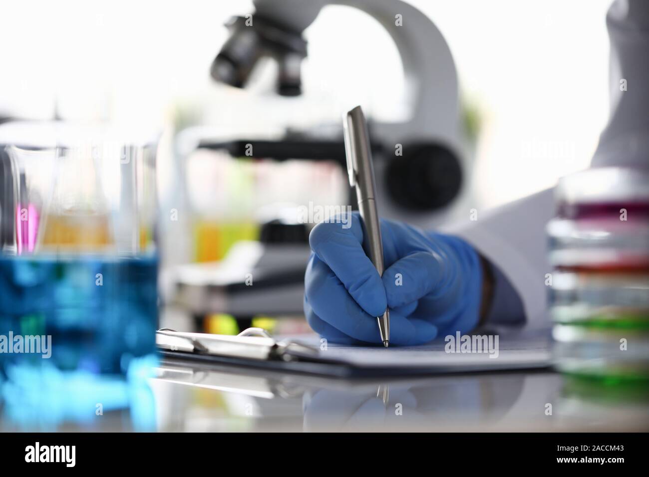 Room with essential chemist equipment Stock Photo - Alamy