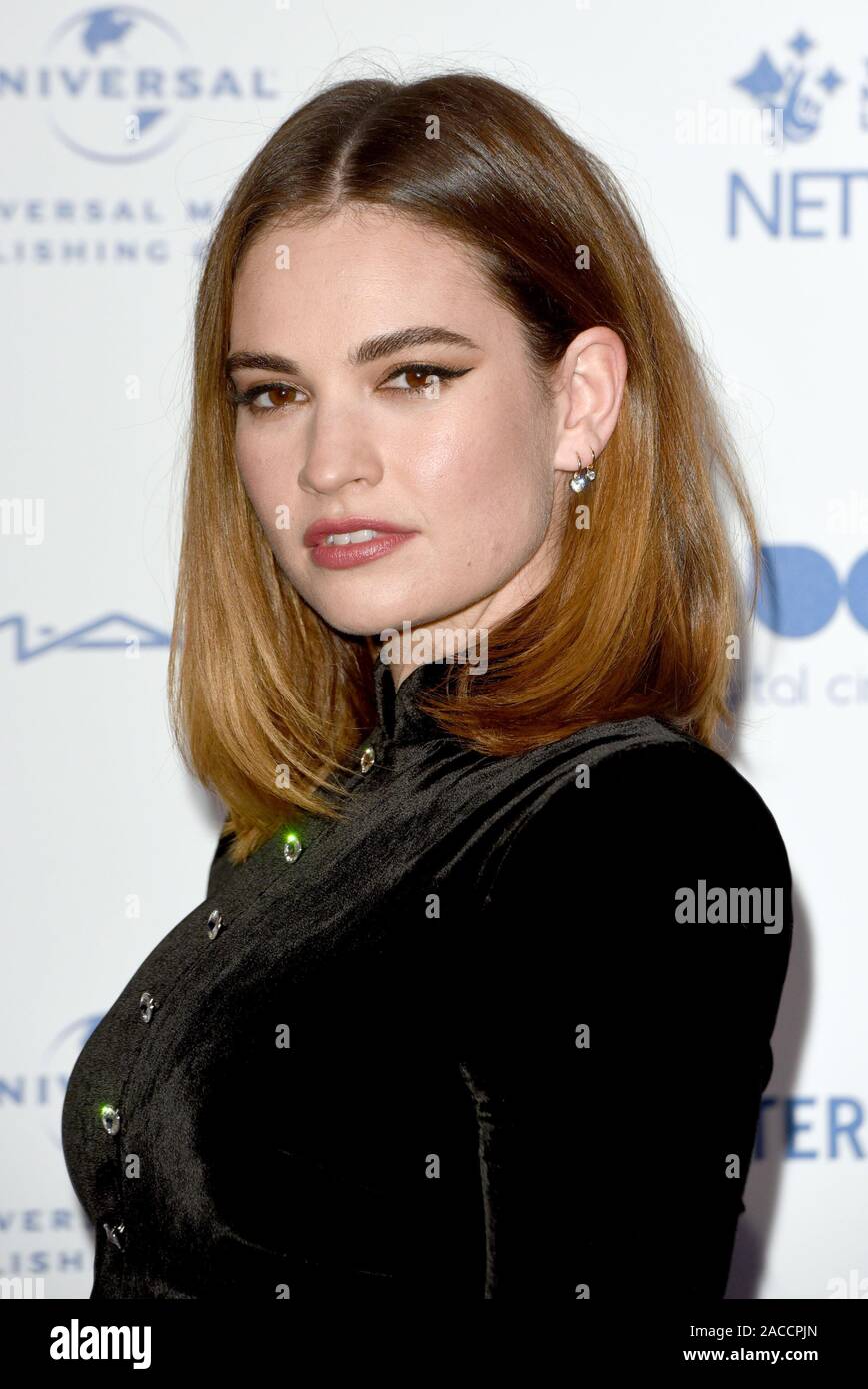 Lily james portrait hi-res stock photography and images - Alamy