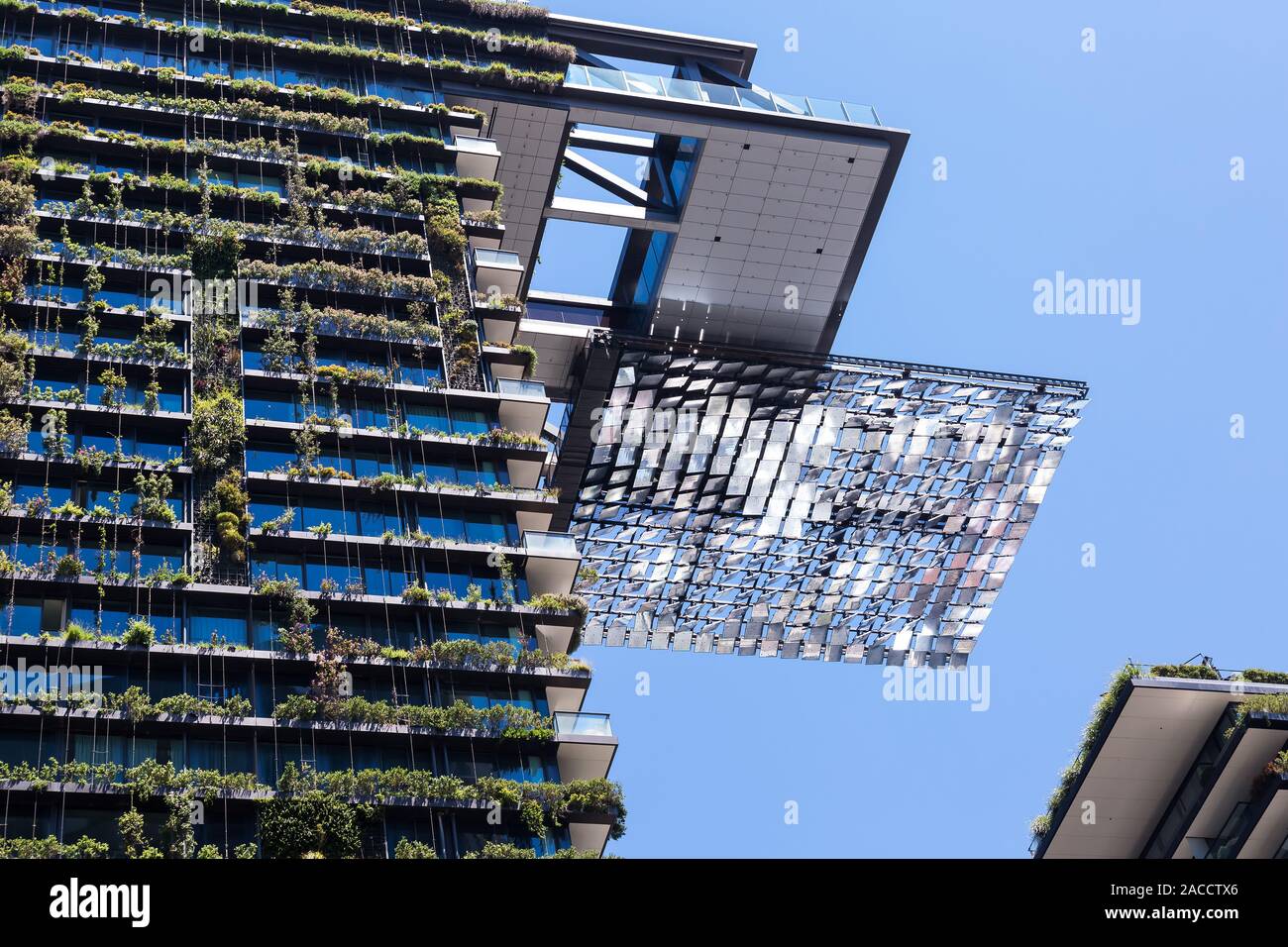 General Views showing One Central Park which is built around ...