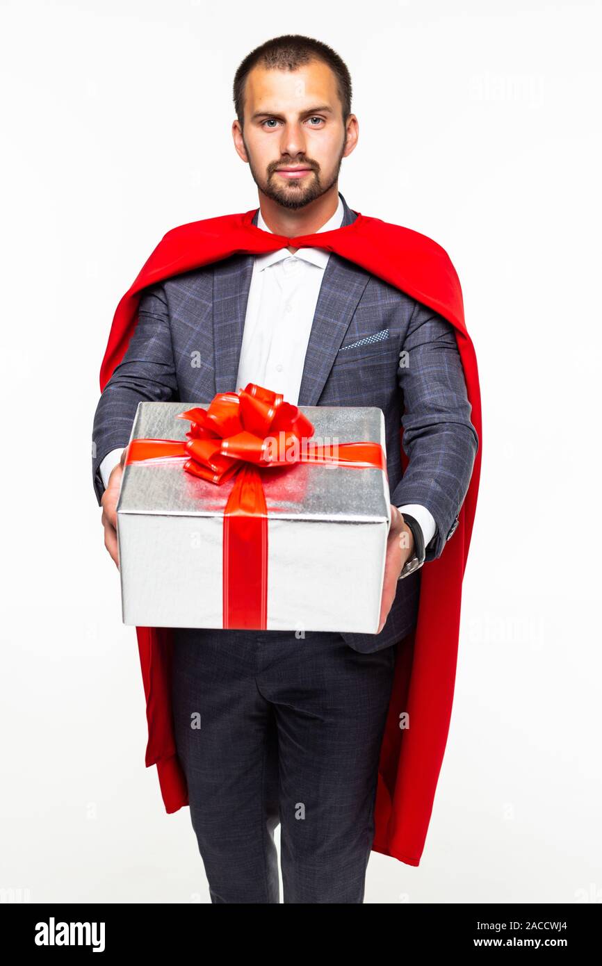 Superhero present hi-res stock photography and images - Alamy