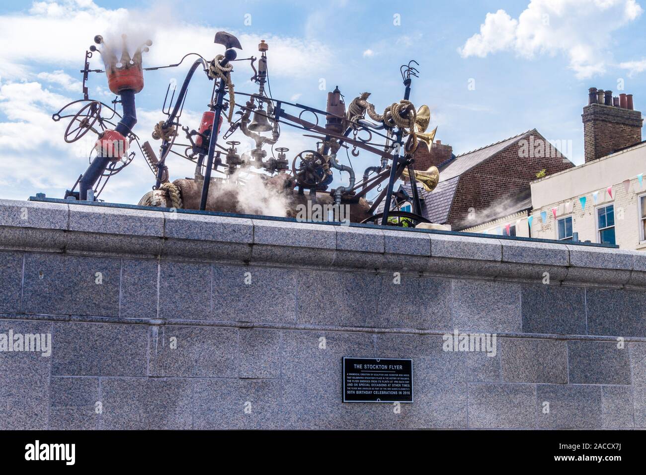 Stockton flyer locomotive hi-res stock photography and images - Alamy