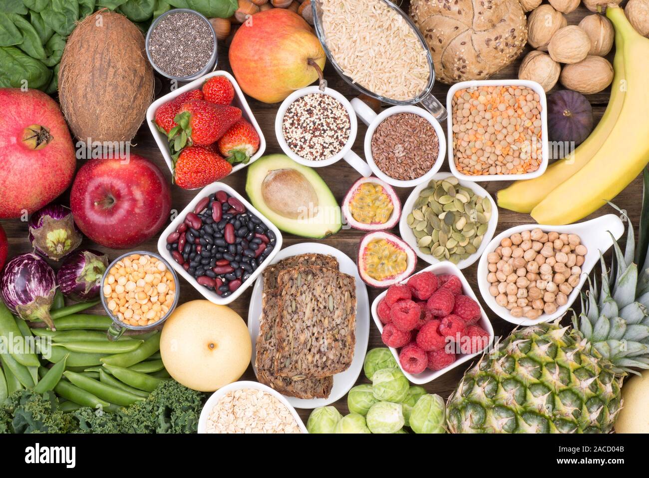 Fiber rich seeds hi-res stock photography and images - Alamy