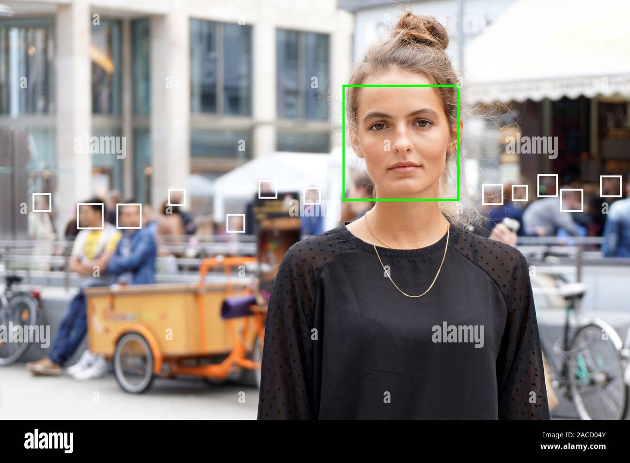 Face detection hi-res stock photography and images - Alamy