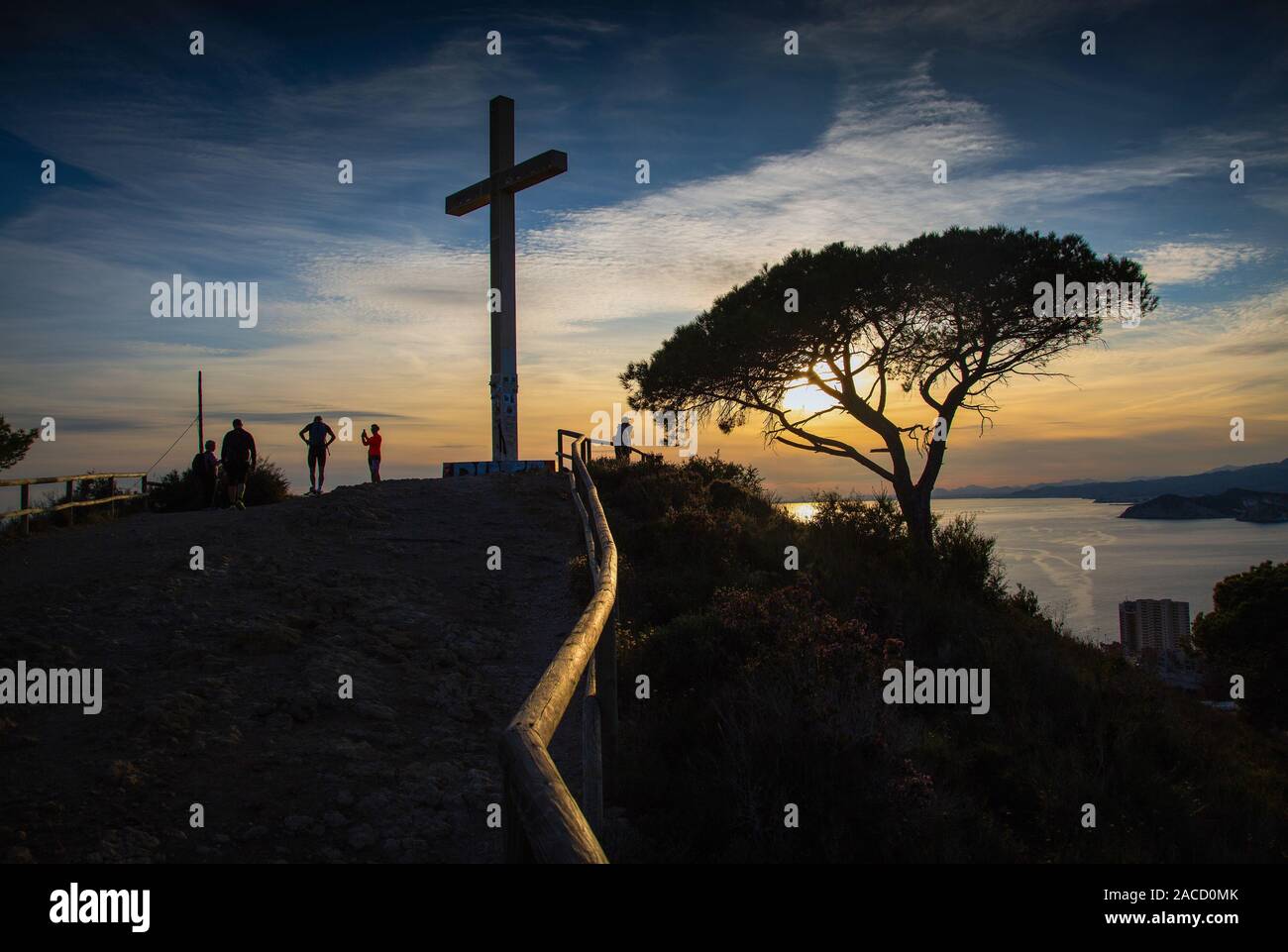 Benidorm Silhouette High Resolution Stock Photography and Images - Alamy