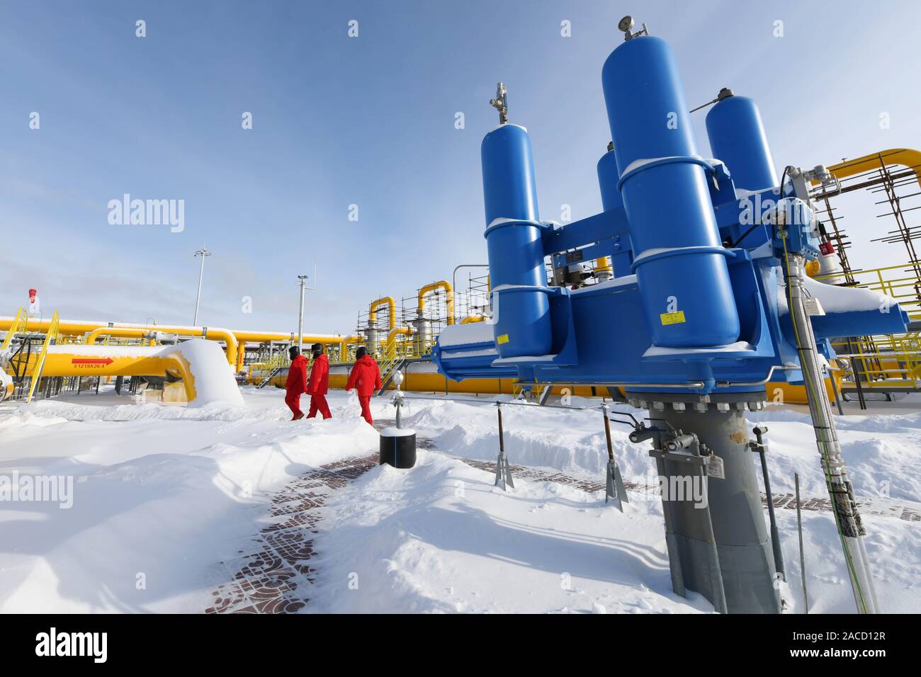 China gas pipeline xinhua hi-res stock photography and images - Alamy