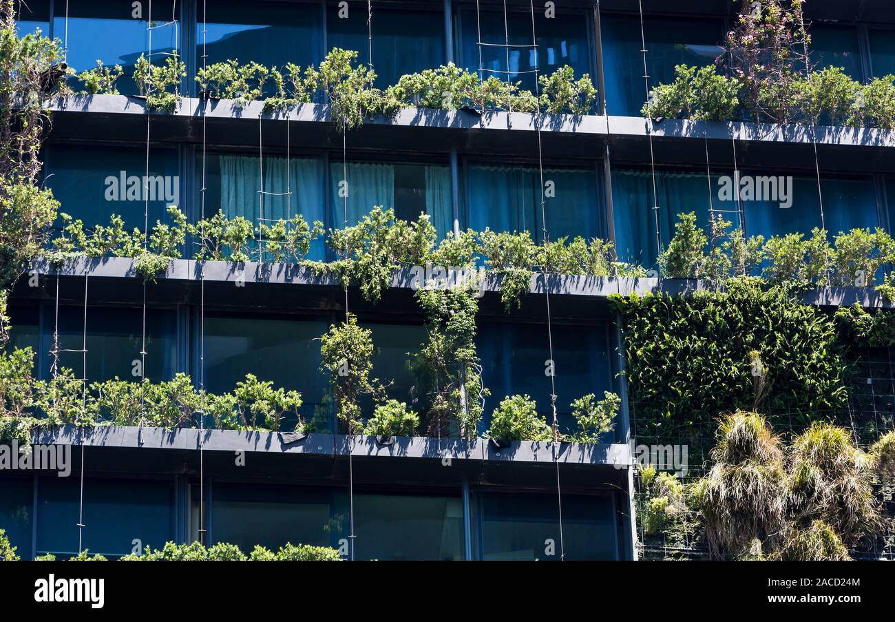 General Views showing One Central Park which is built around ...