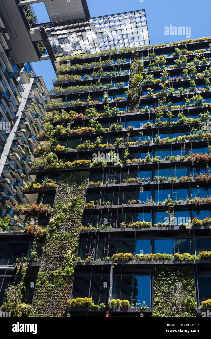 General Views showing One Central Park which is built around ...