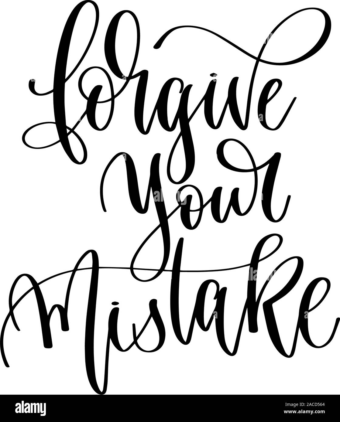 Forgive me Stock Vector Images - Alamy