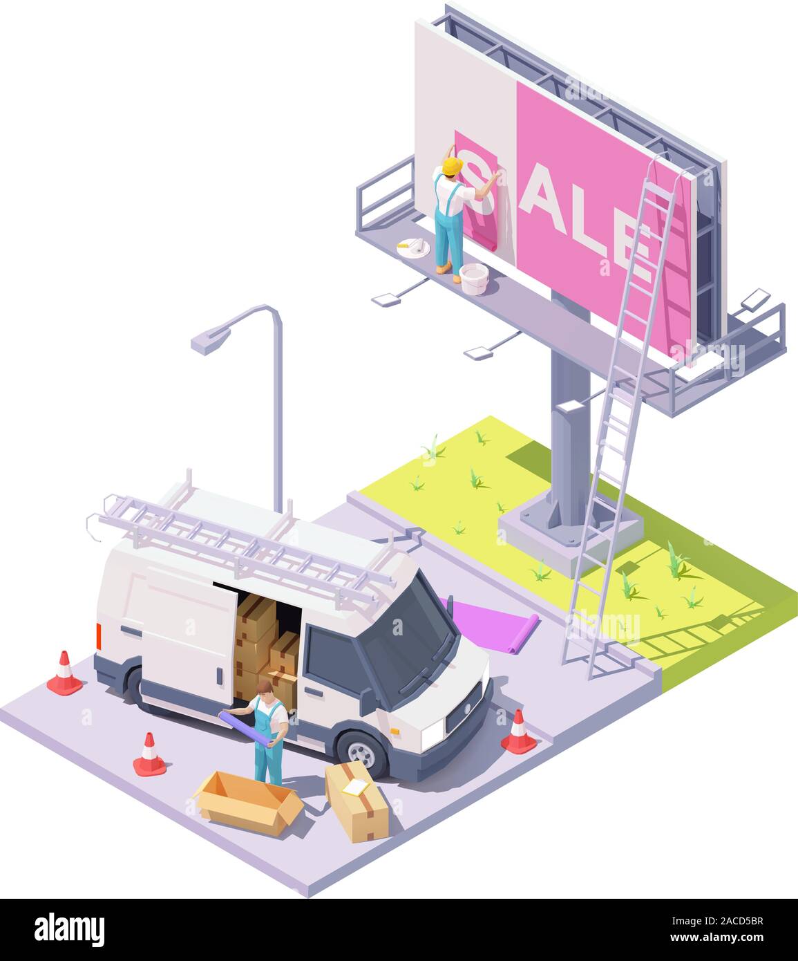 Worker agency Stock Vector Images - Alamy