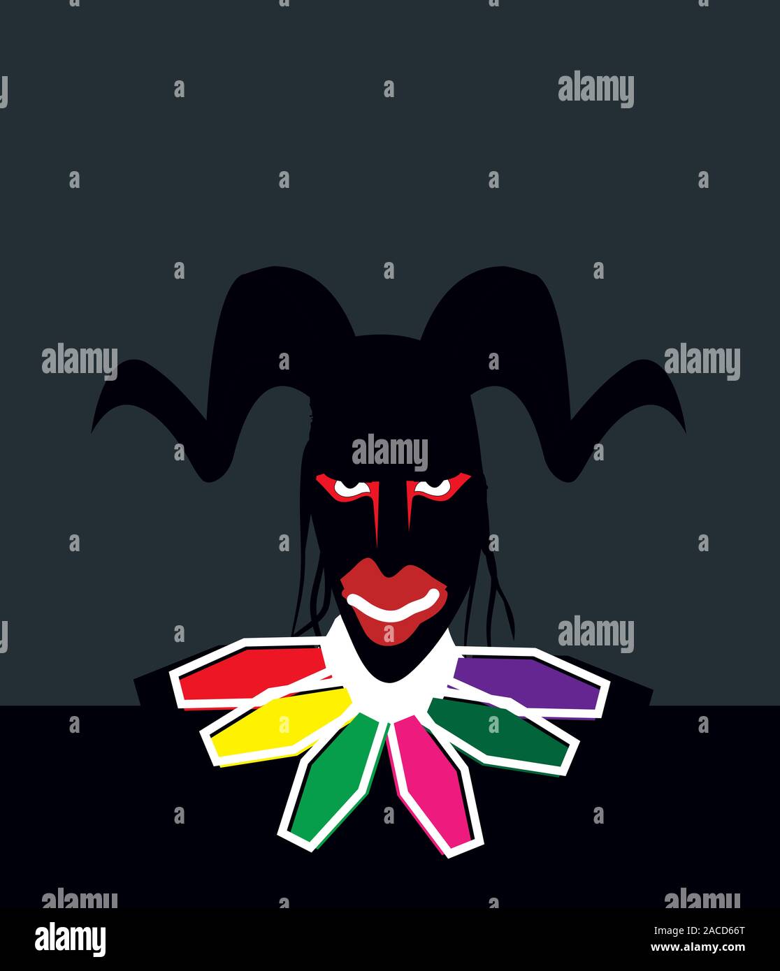 making fun of the devil Stock Photo - Alamy