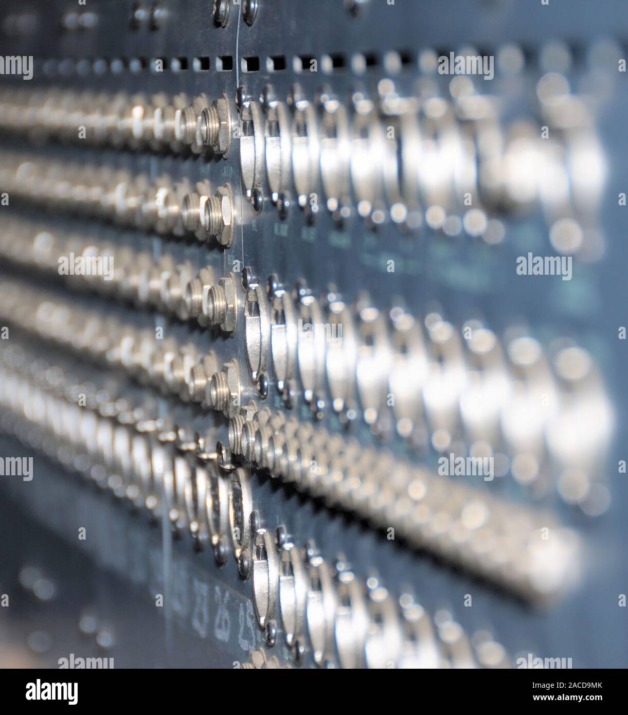 Mixing Sockets. Connections of a sound equipment proffesional xlr audio ...