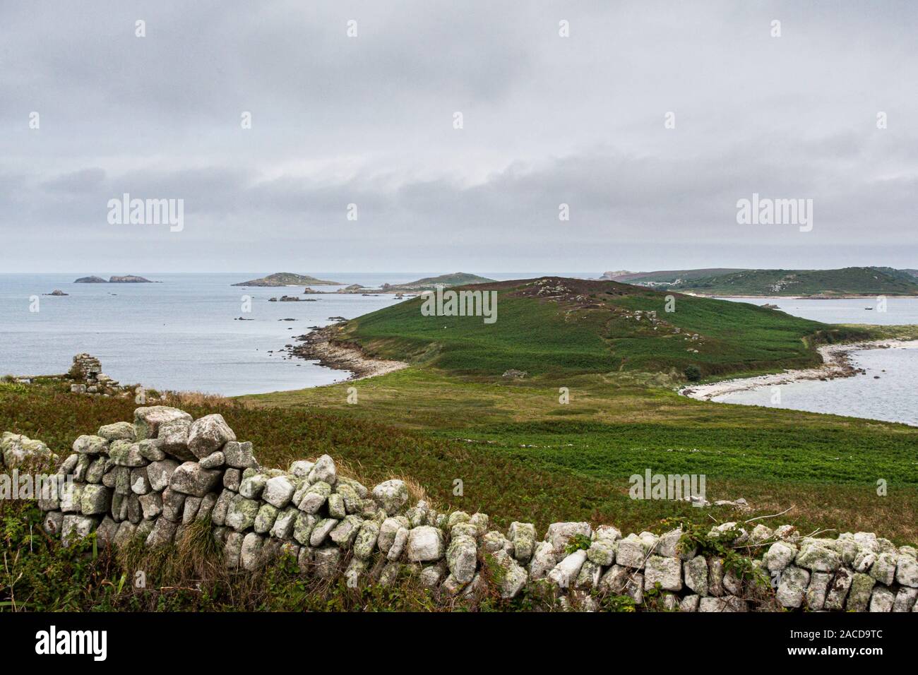 The North Hill of Samson seen from the South Hill Stock Photo - Alamy