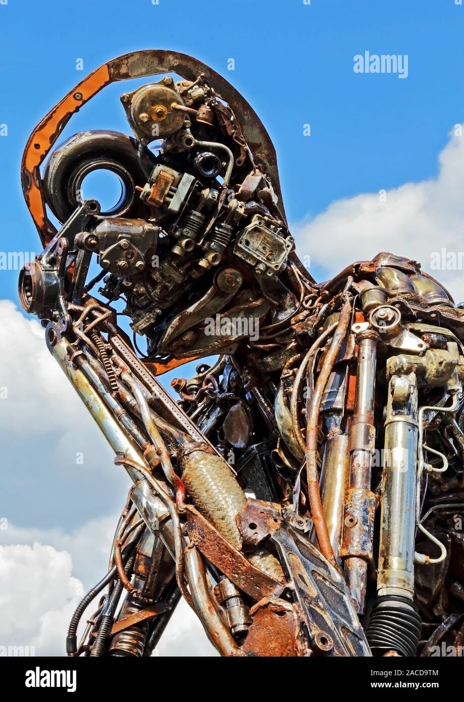 Scrap man hi-res stock photography and images - Alamy