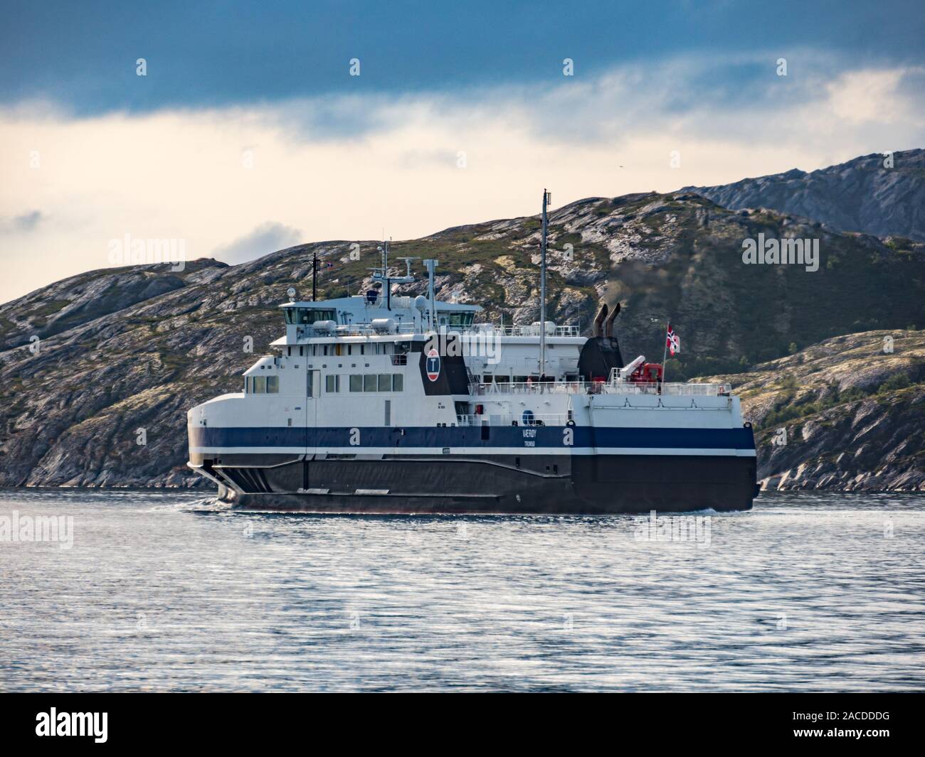Moskenes from the ferry to bodo hi-res stock photography and images - Alamy