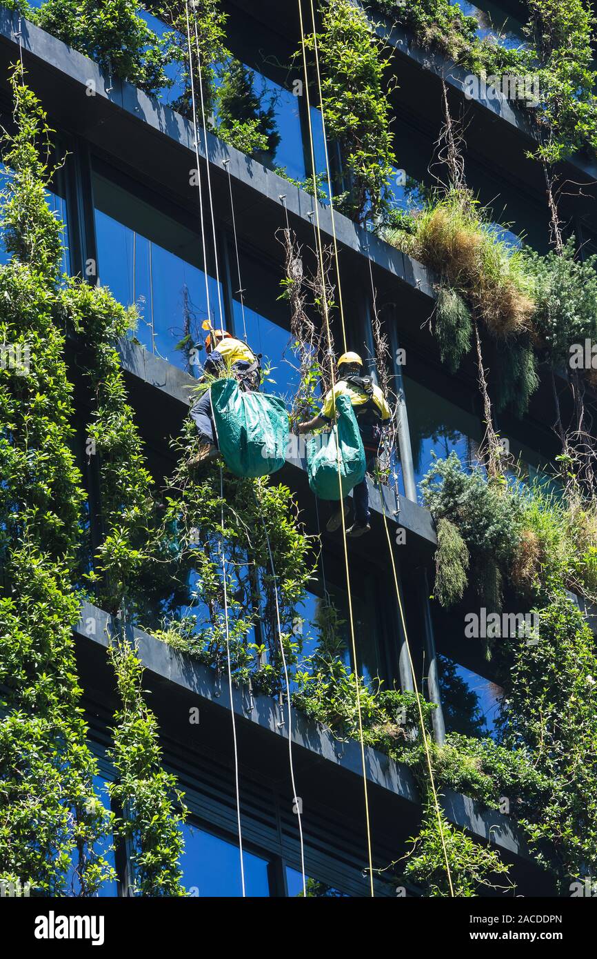 General Views showing One Central Park which is built around ...