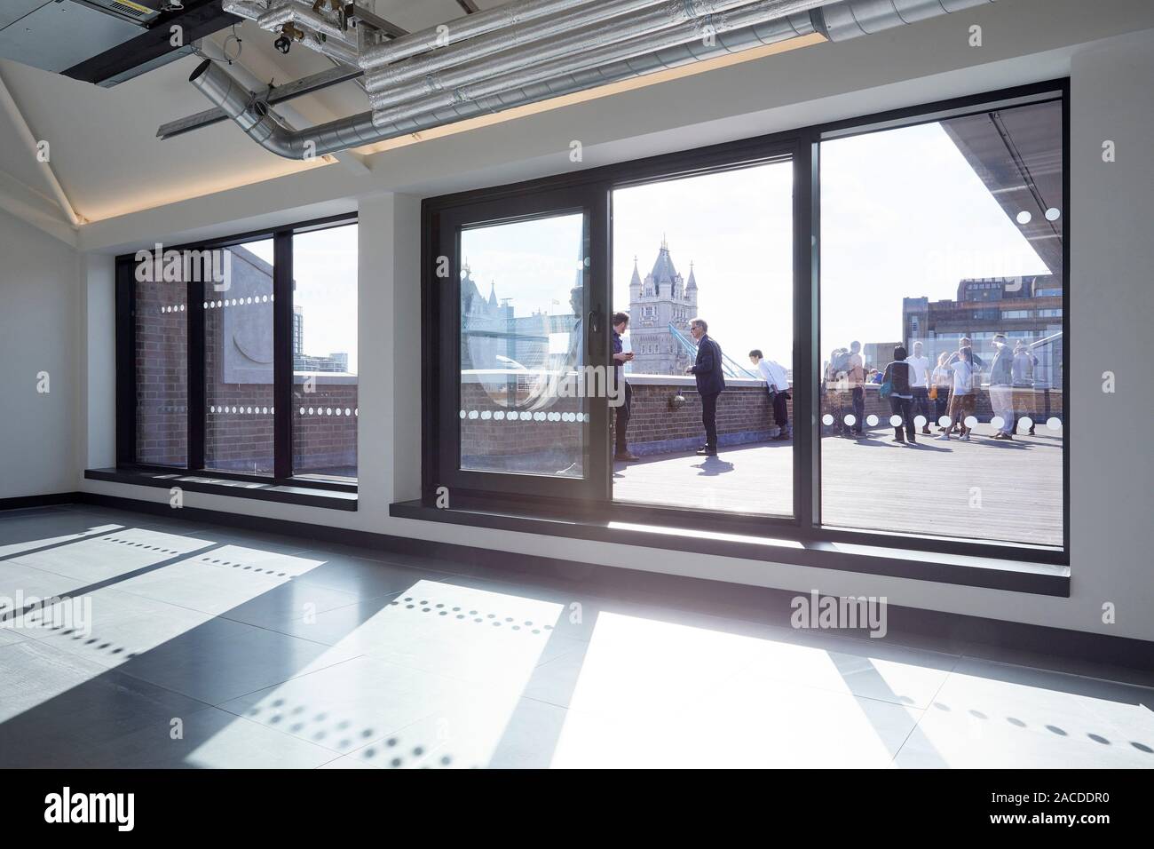 Exposed open upper terrace hi-res stock photography and images - Alamy