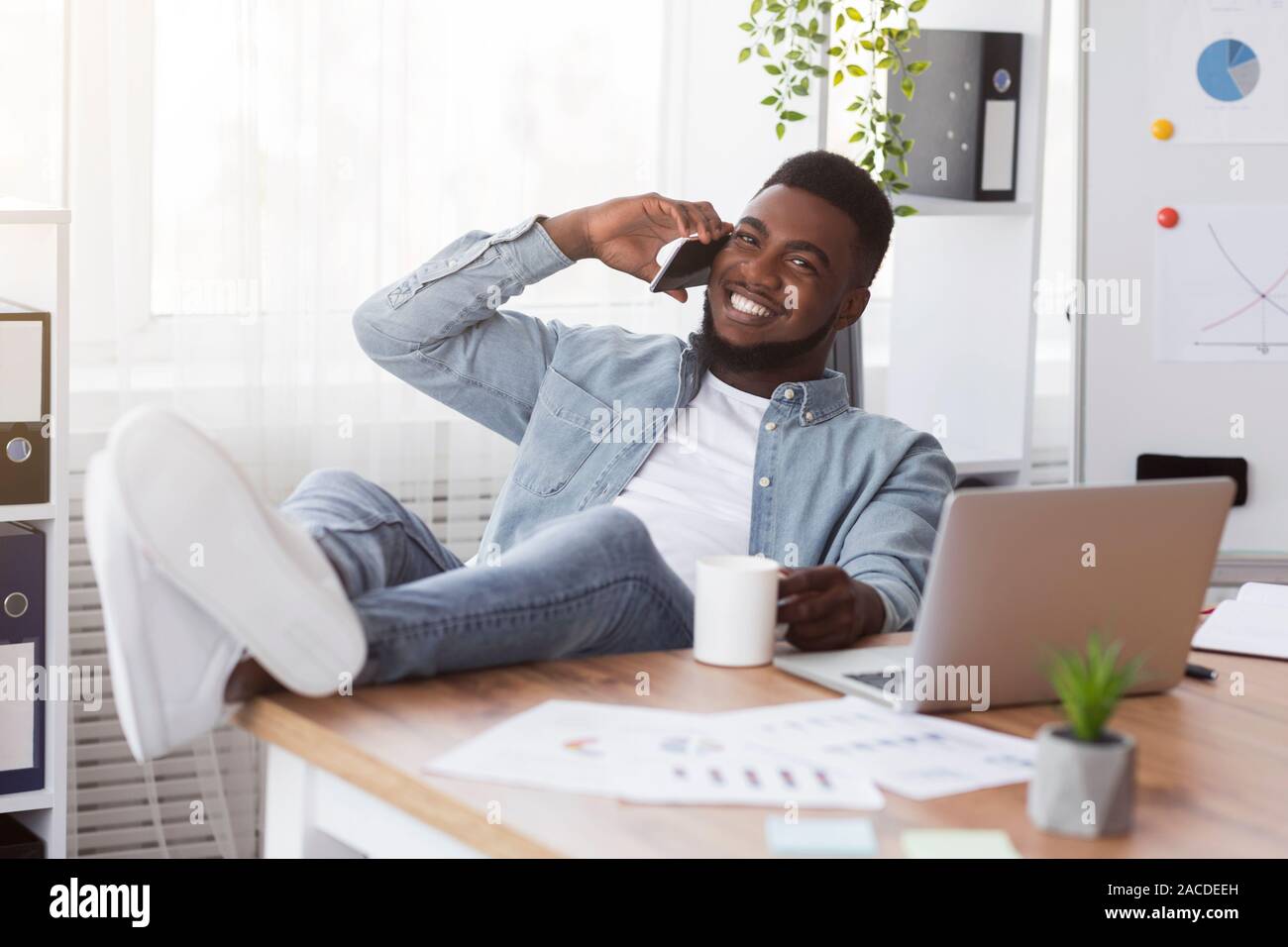 Employee legs hi-res stock photography and images - Alamy