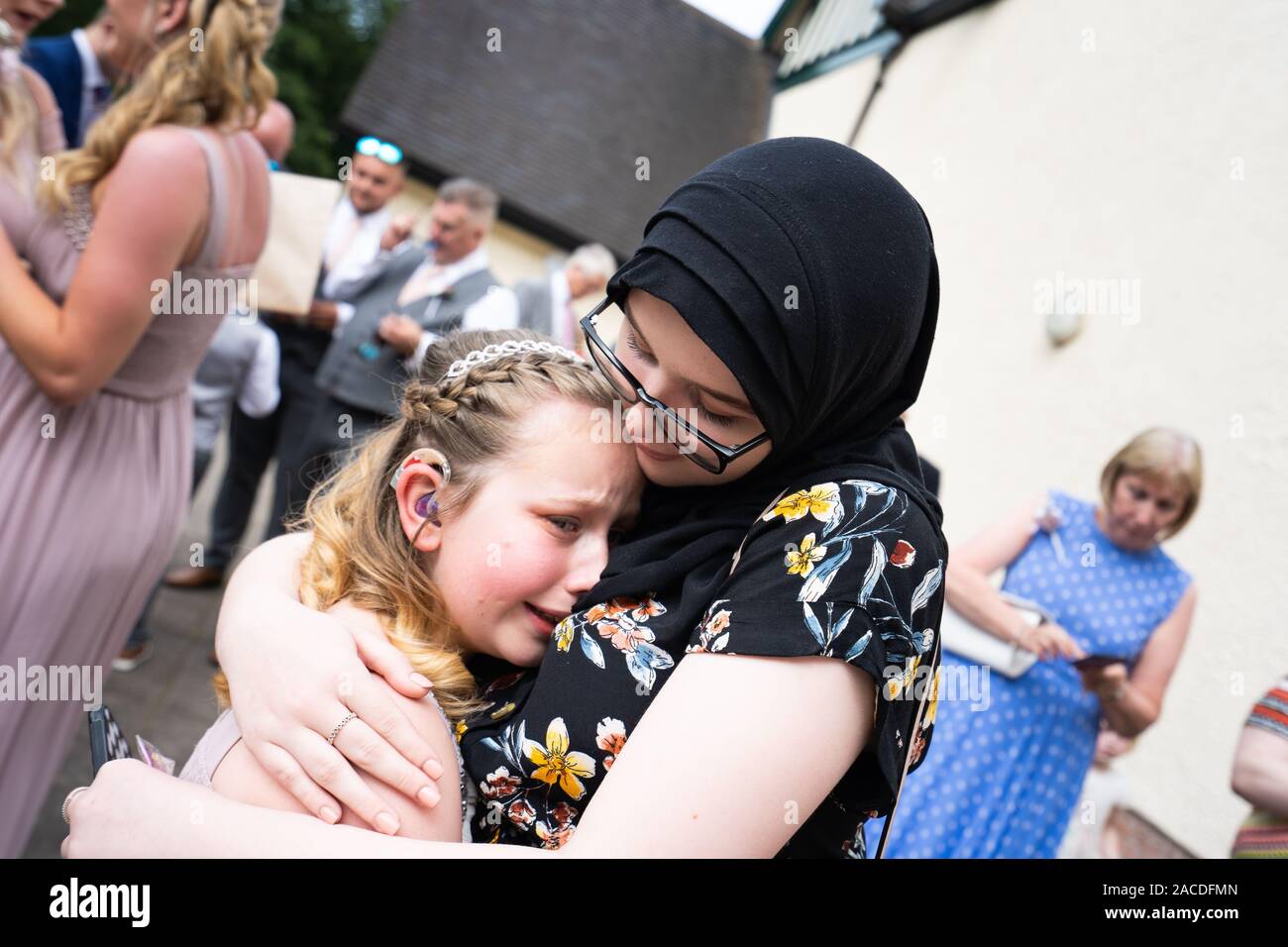 Post wedding ceremony pictures with guests, Floral Hall, Tunstall Park ...