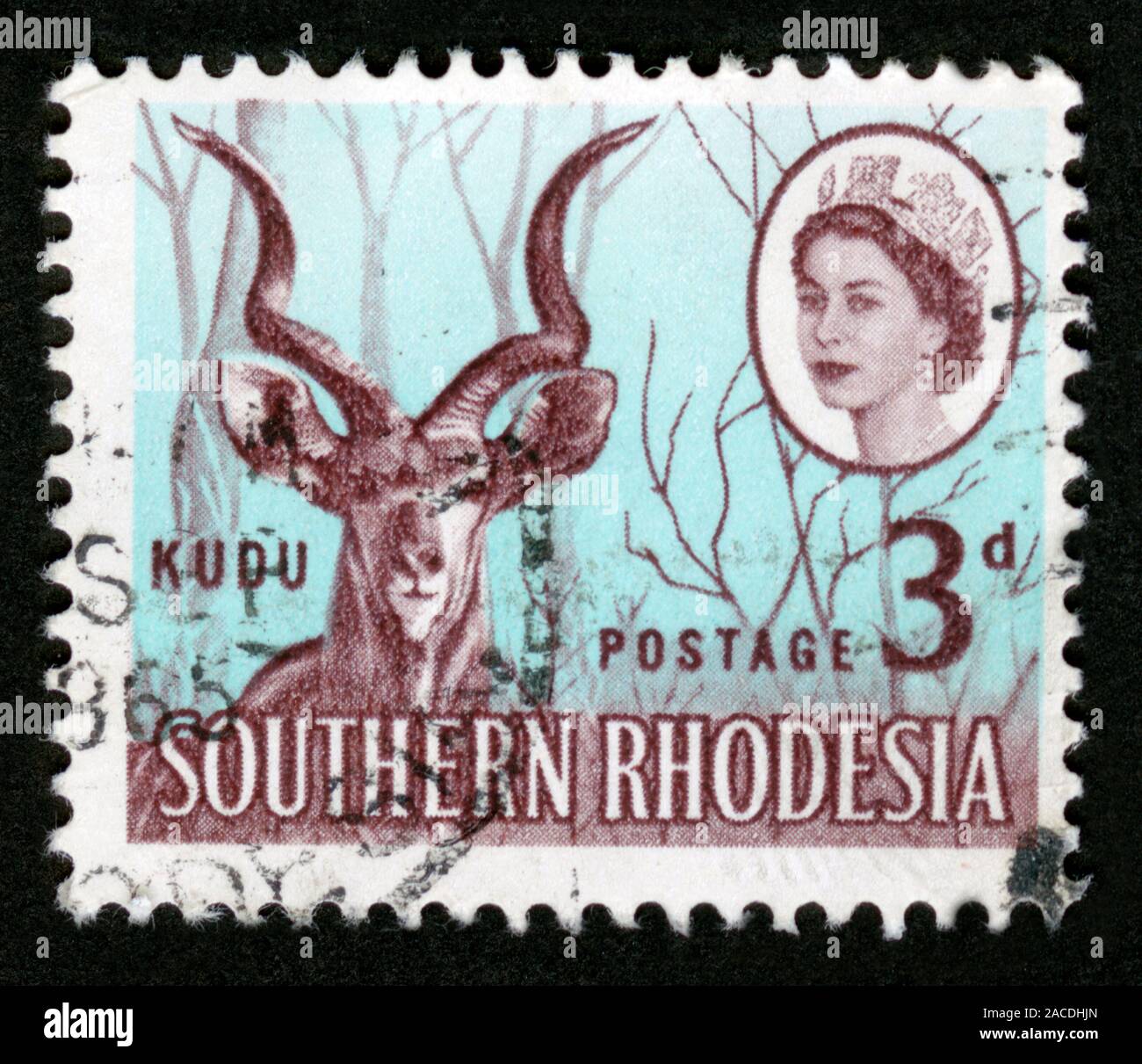 Stamp southern rhodesia hi-res stock photography and images - Alamy
