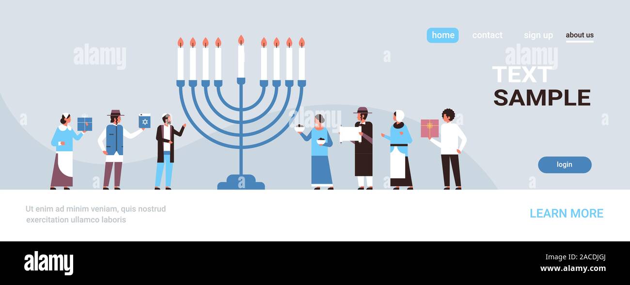 Jewish clothes Stock Vector Images - Alamy