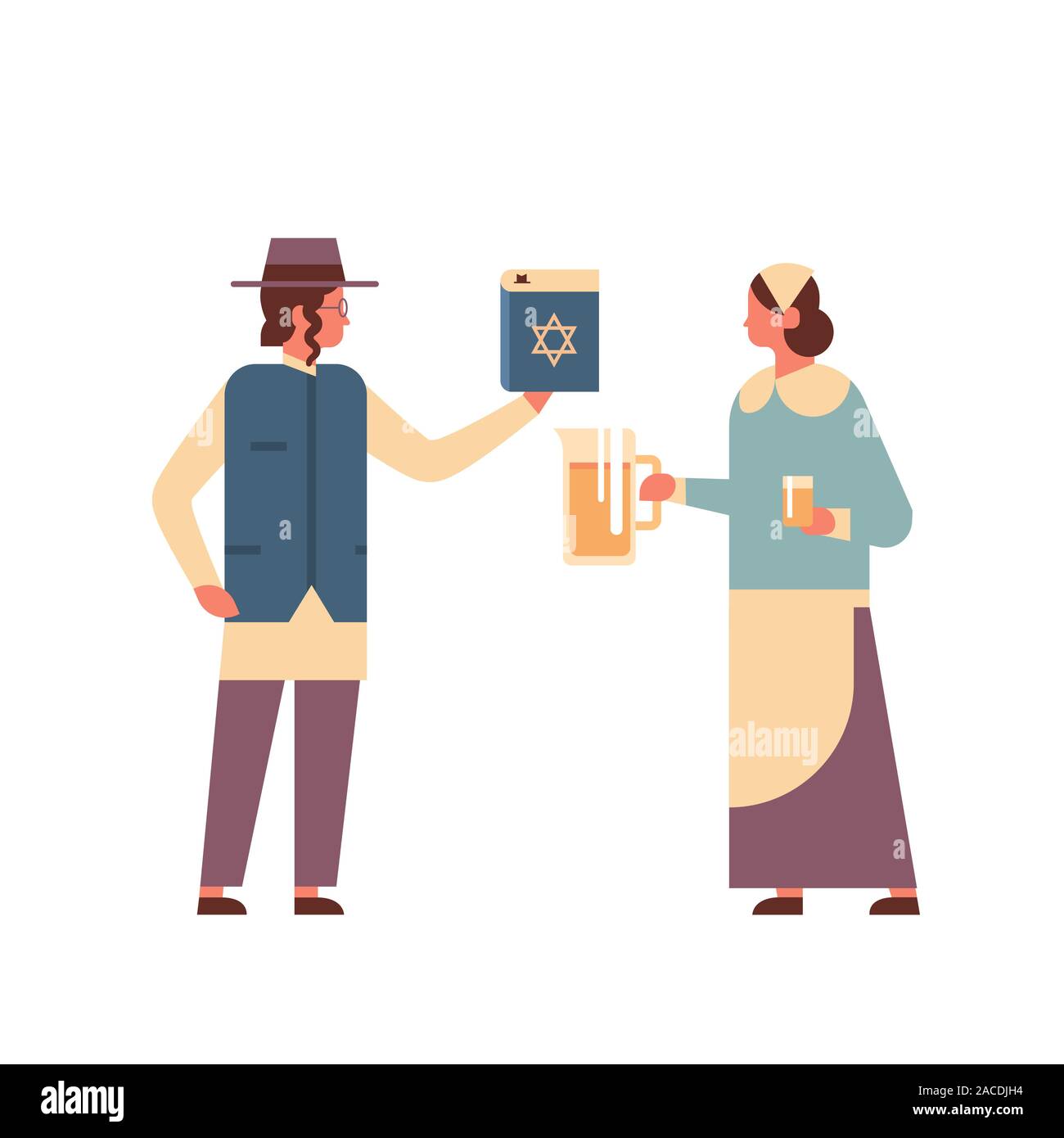 Female rabbi Stock Vector Images - Alamy