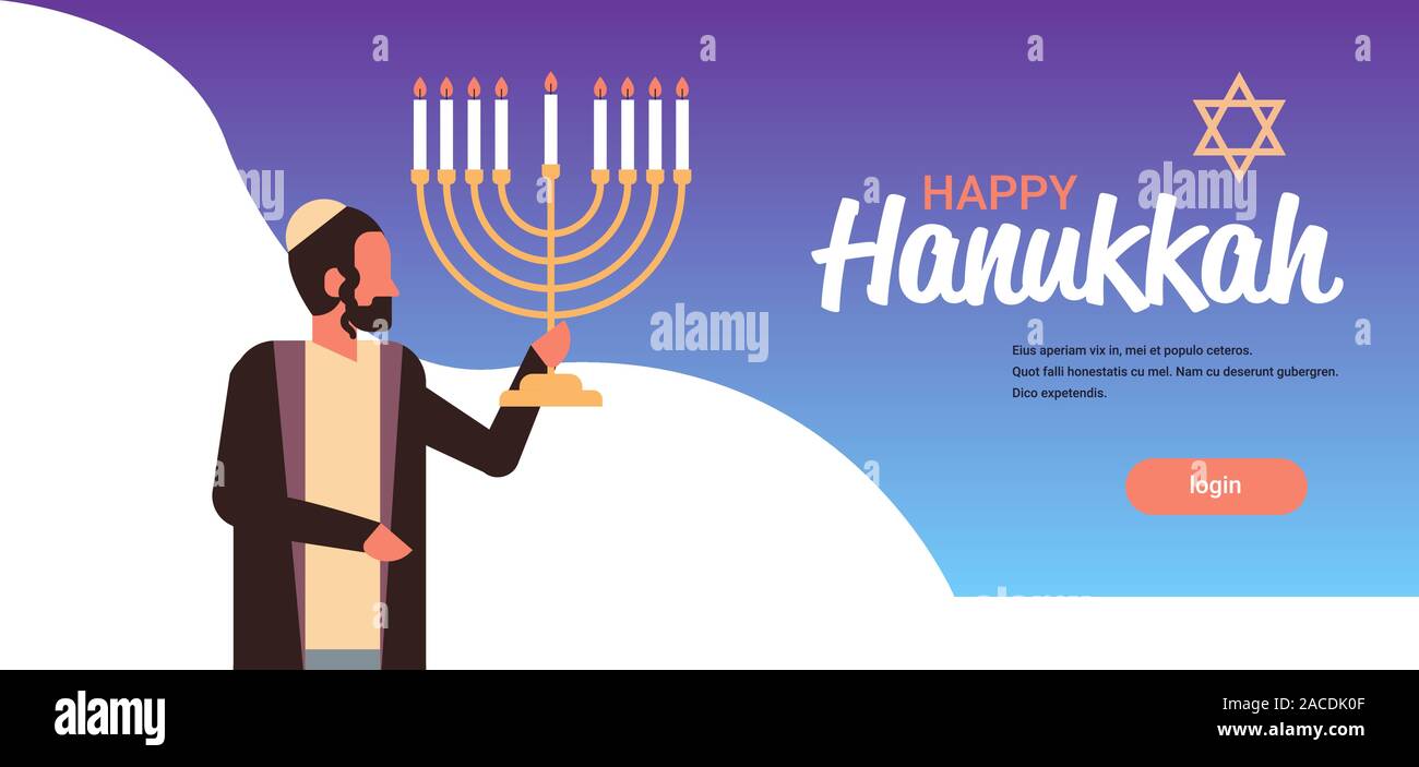 Rabbi holding torah Stock Vector Images - Alamy