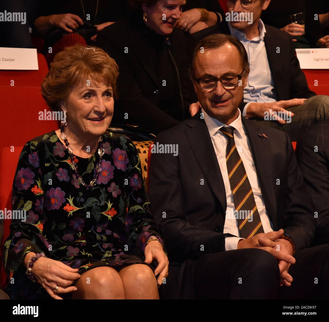 Theater aan het Spui, The Hague. Monday 2nd December, 2019. H.R.H ...