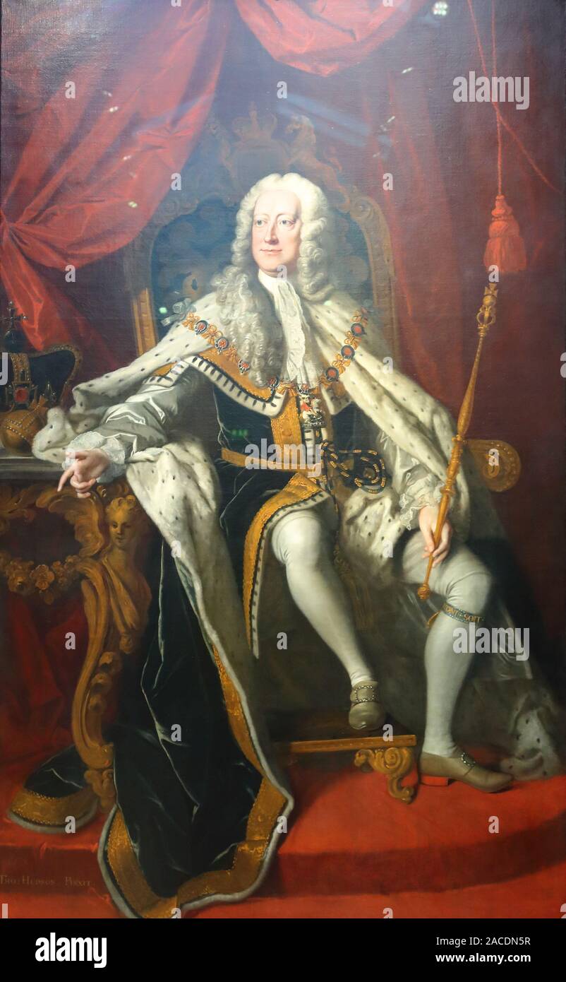 King george ii hi-res stock photography and images - Alamy