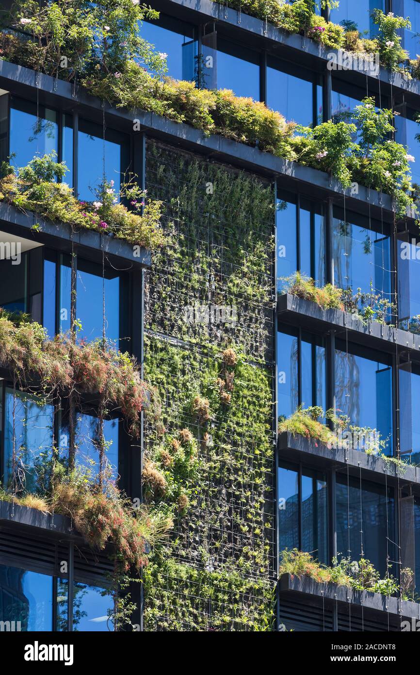 General Views showing One Central Park which is built around ...