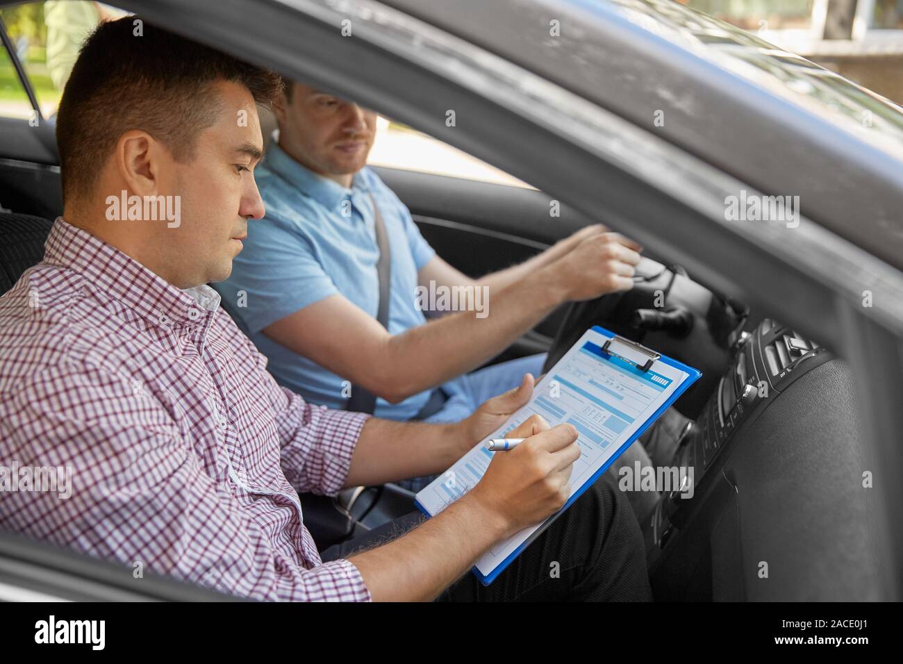 Driving test report hi-res stock photography and images - Alamy