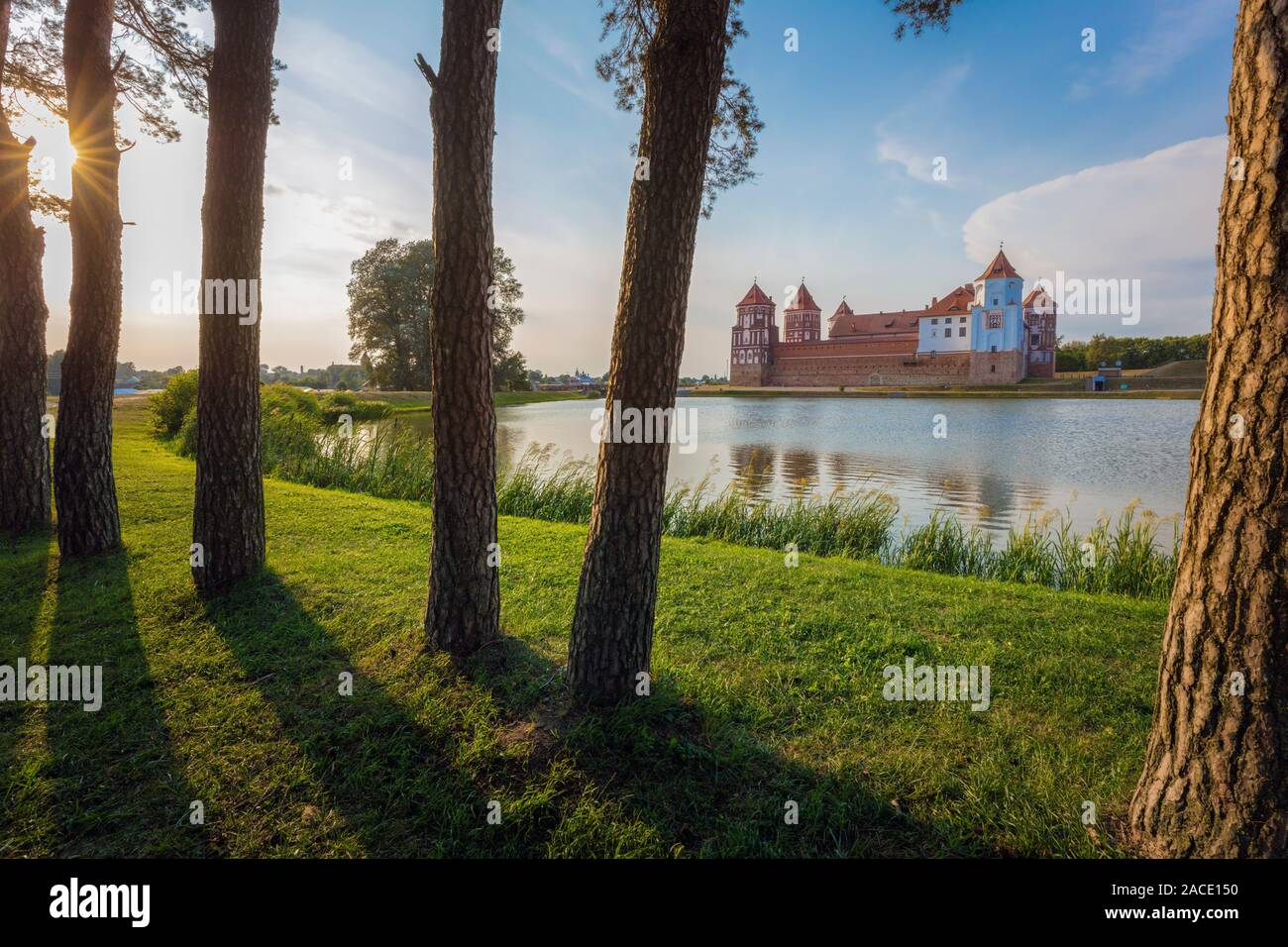 Mir Castle. Mir, Grodno Region, Belarus Stock Photo - Alamy