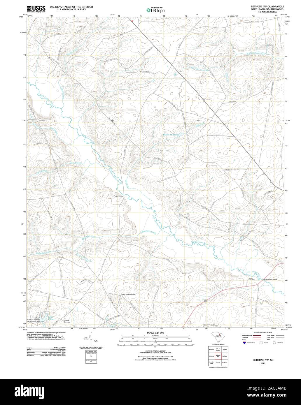 Map of bethune Cut Out Stock Images & Pictures - Alamy