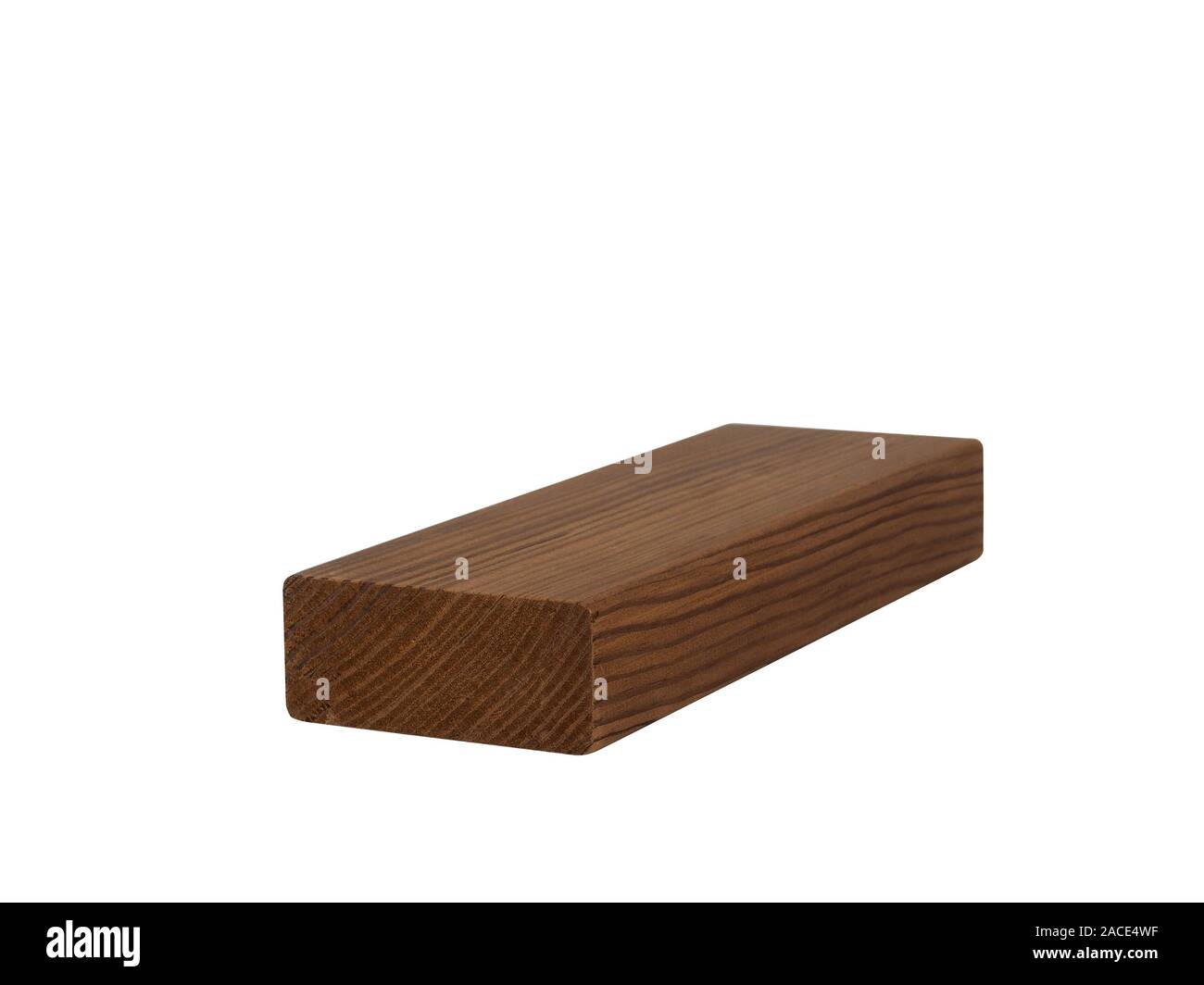 Wooden decking samples. samples of decking on white isolated background ...