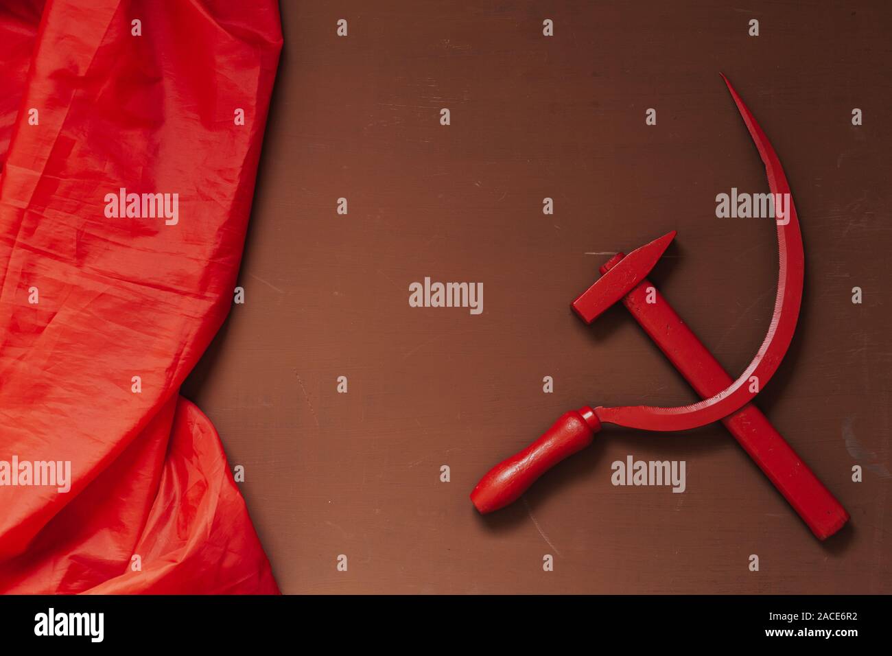 red sickle and hammer communism revolutionary Soviet Union Russia ...