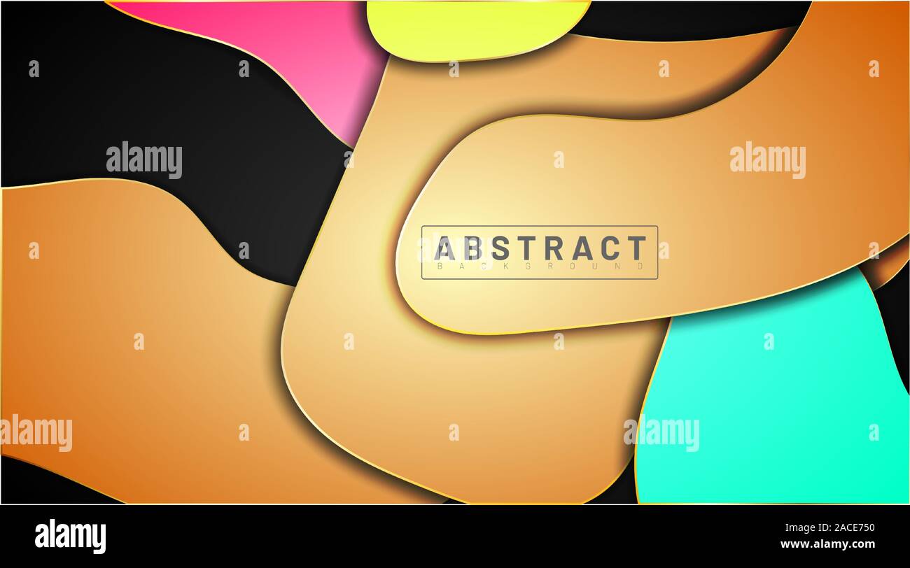 Modern abstract vector background. The minimum design concept with ...