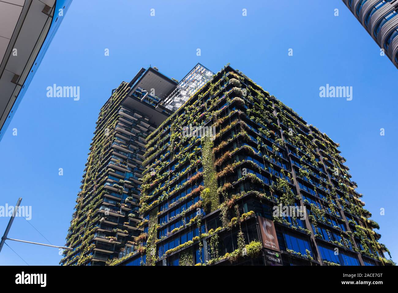 General Views showing One Central Park which is built around ...