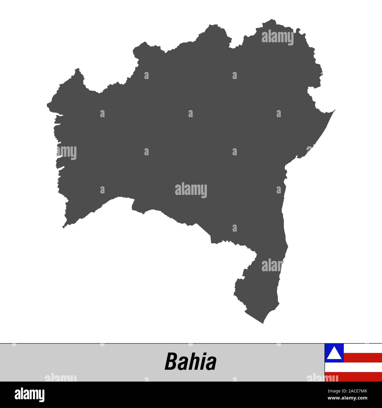 Bahia map Stock Vector Images - Alamy
