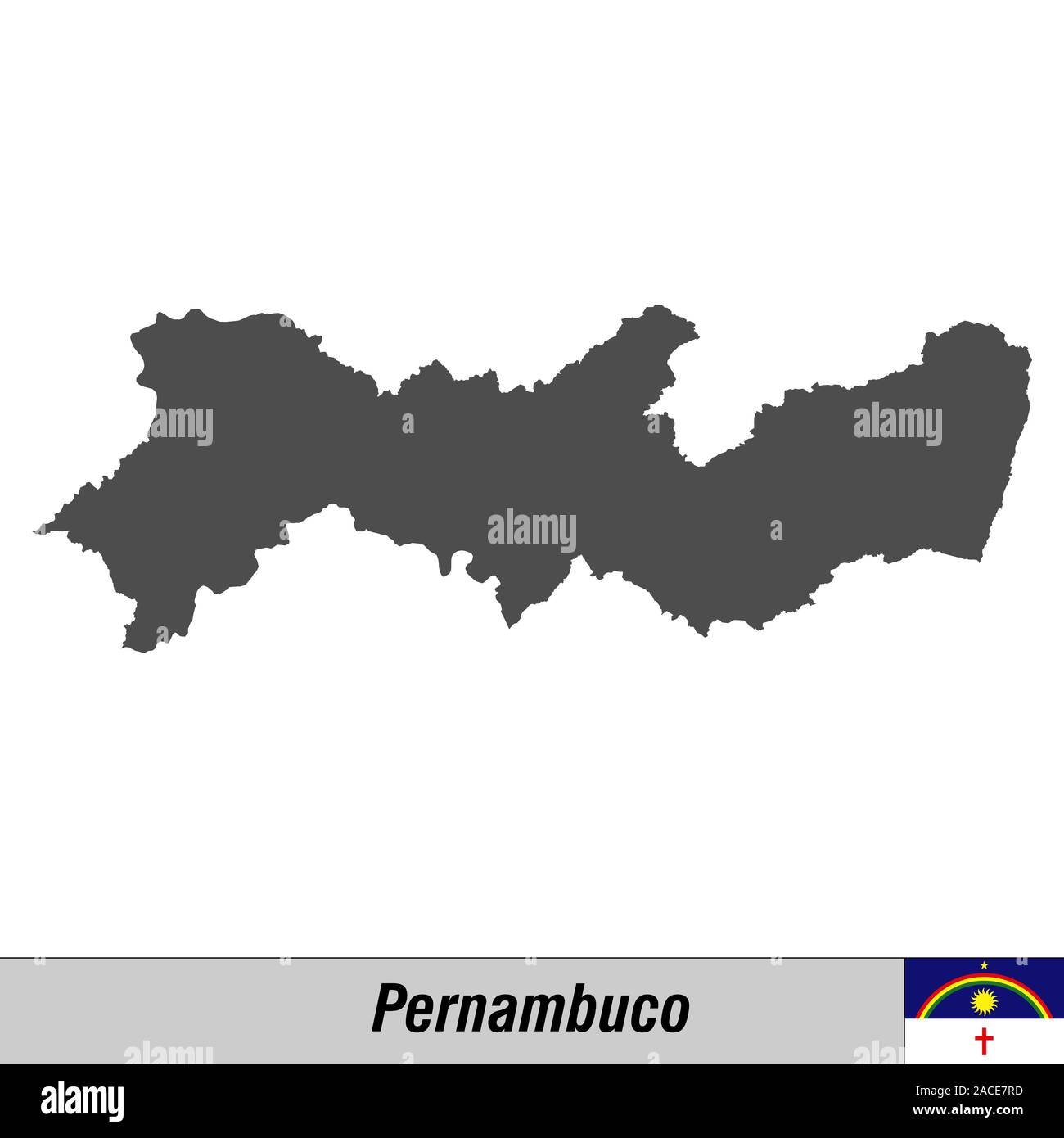 Pernambuco contour Stock Vector Images - Alamy