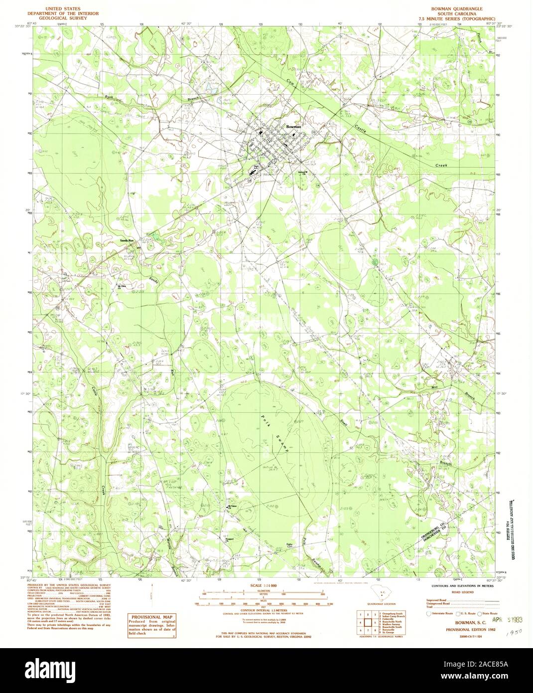 Bowman map hi-res stock photography and images - Alamy