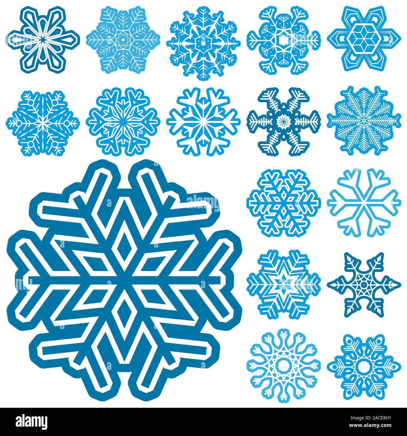 Wintry tree silhouette Stock Vector Images - Alamy