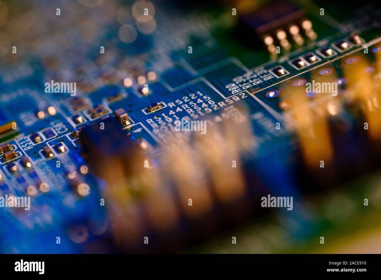 Circuit board view circuit board hi-res stock photography and images ...