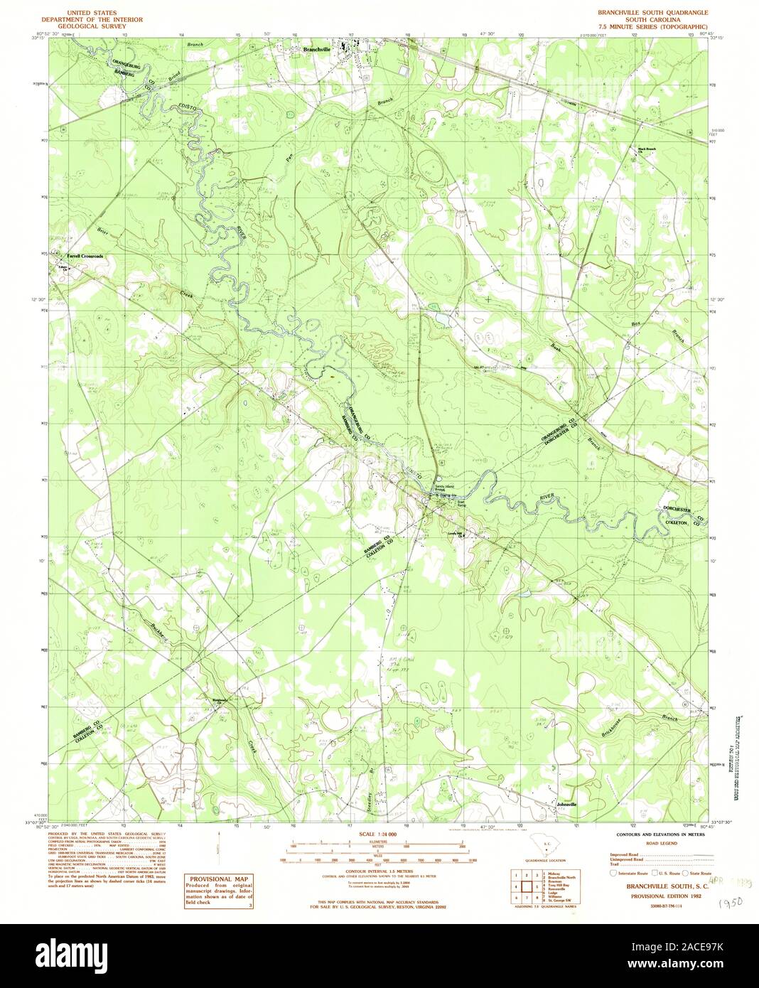 Map of branchville hi-res stock photography and images - Alamy